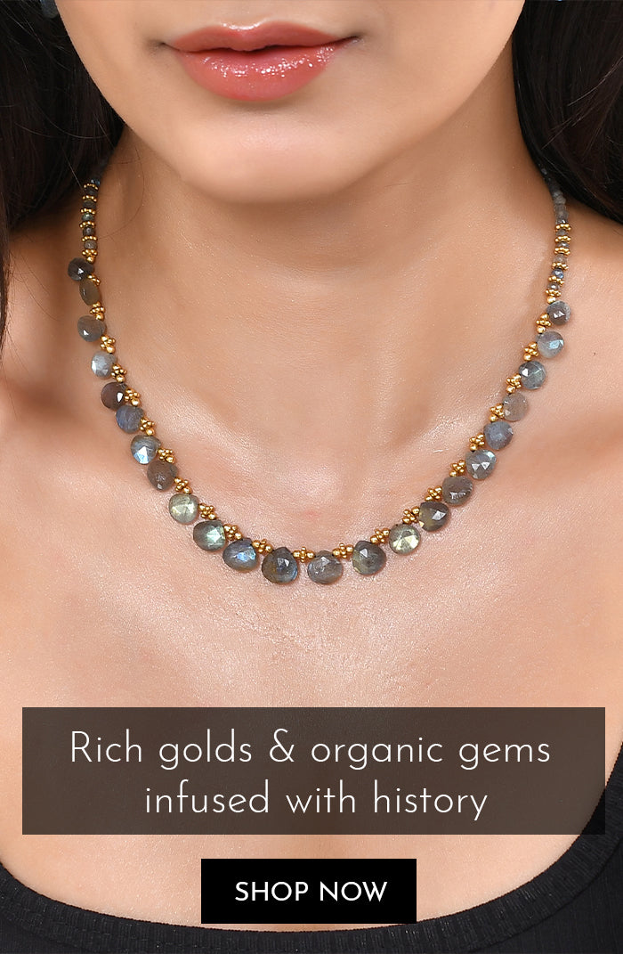 Manjusha, treasure chest of jewels, Artisanal Gemstone Jewelry