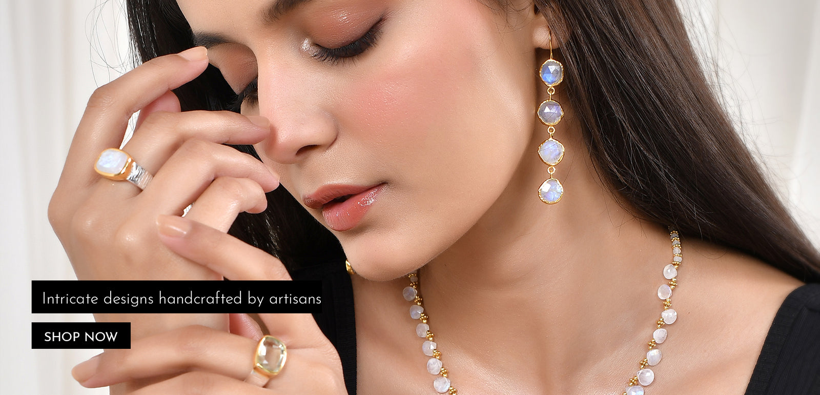 Manjusha, treasure chest of jewels, Artisanal Gemstone Jewelry