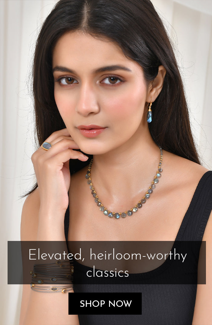 Manjusha, treasure chest of jewels, Artisanal Gemstone Jewelry