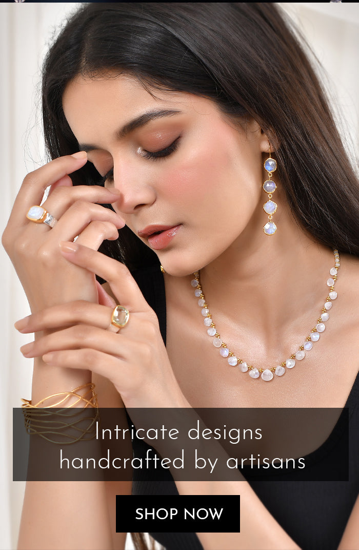 Manjusha, treasure chest of jewels, Artisanal Gemstone Jewelry